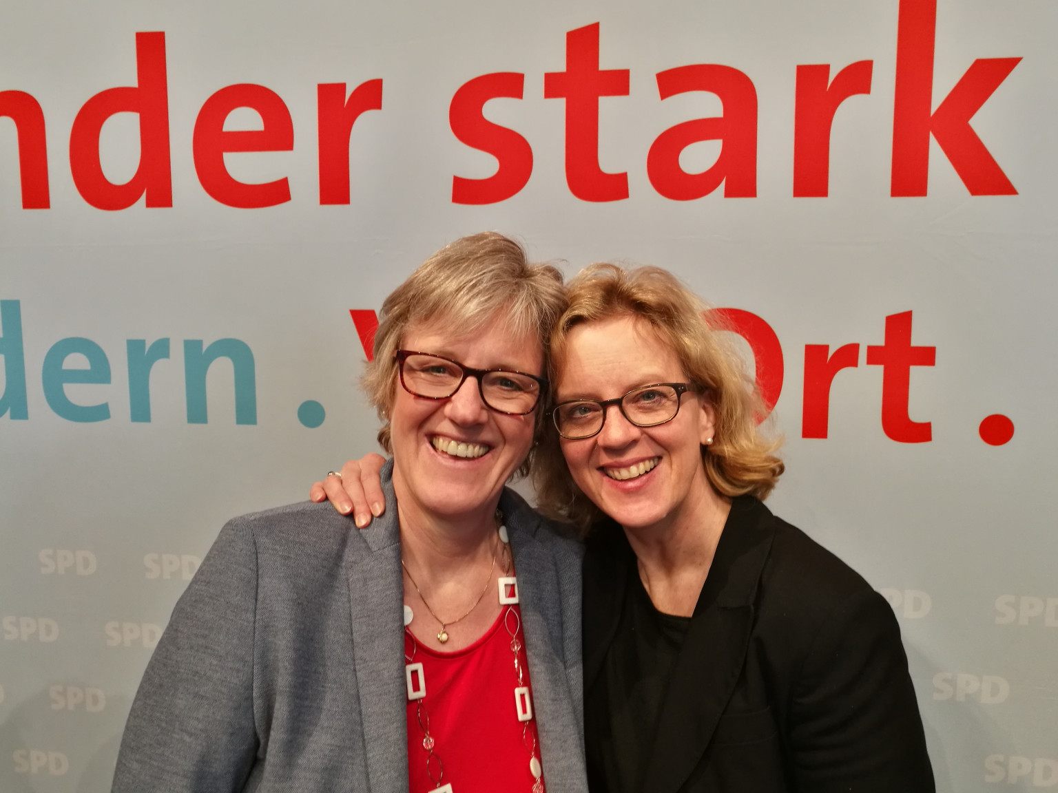 Britta Promann (Landtag) und Elisabeth Jordan (Bezirkstag) - die ...
