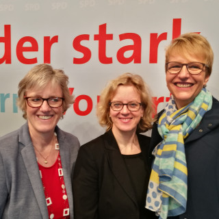 Britta Promann (Landtag) und Elisabeth Jordan (Bezirkstag) - die ...